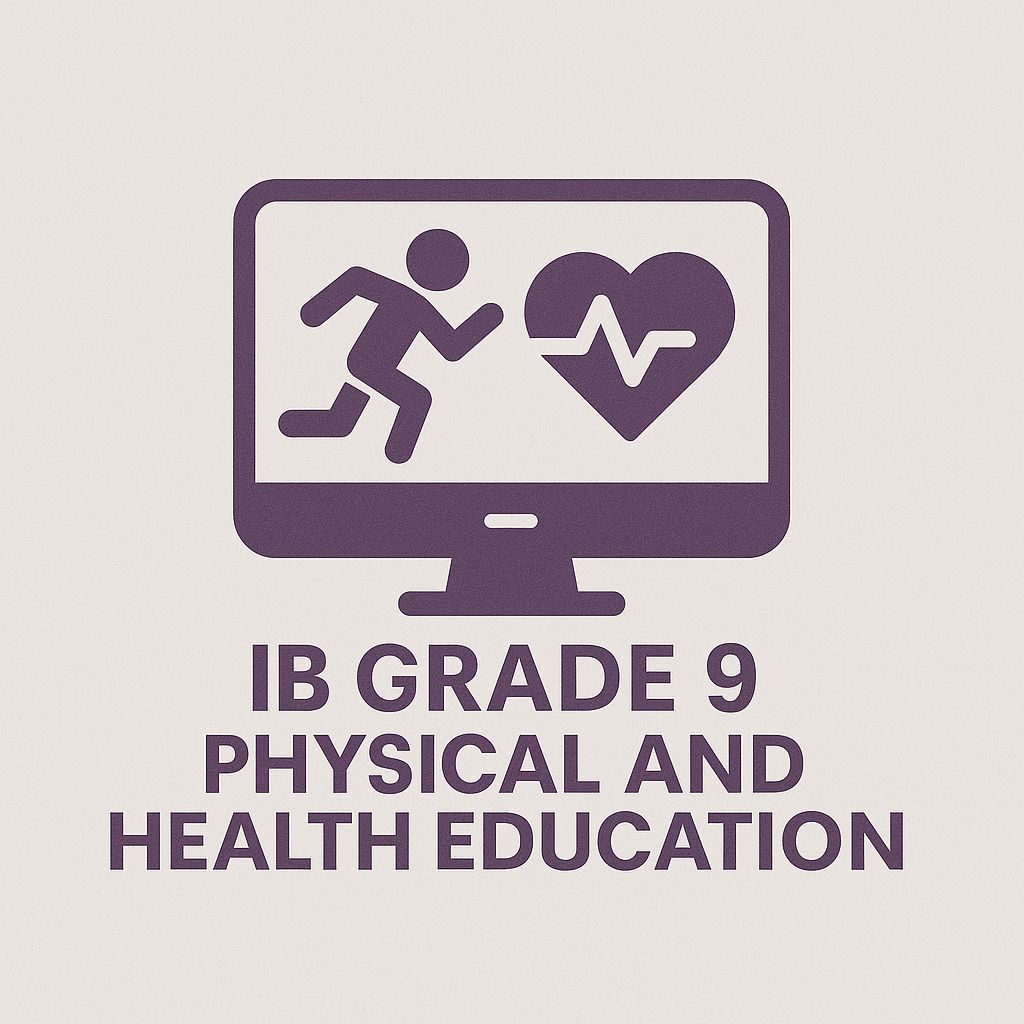 IB MYP Grade 9 Physical and Health Education | Evaluating Health ...