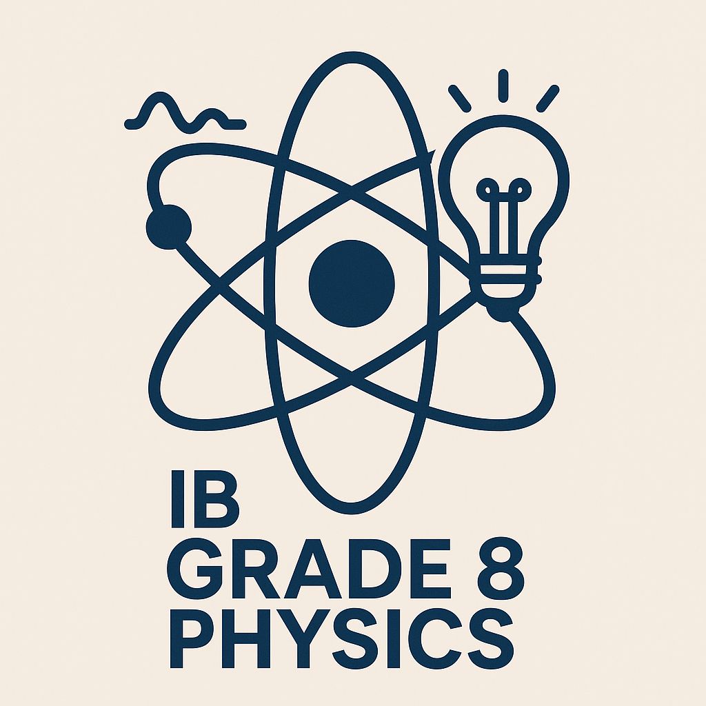 IB IB MYP Grade 8 Grade 8 Physics | Waves, Sound & Light, and ...